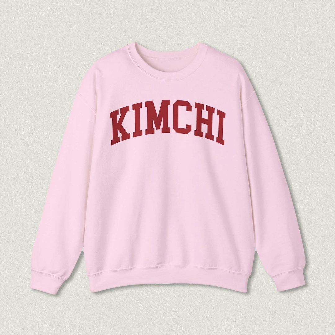 Kimchi Sweatshirt Korean Food Lover Asian Food Sweater Foodie ...