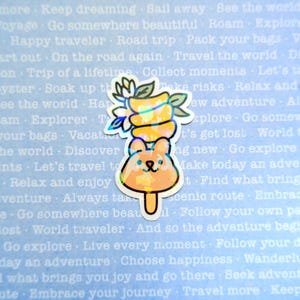 Handmade Stickers/ Cute Animal Tanghulu Stickers/ Own Design Stickers ...