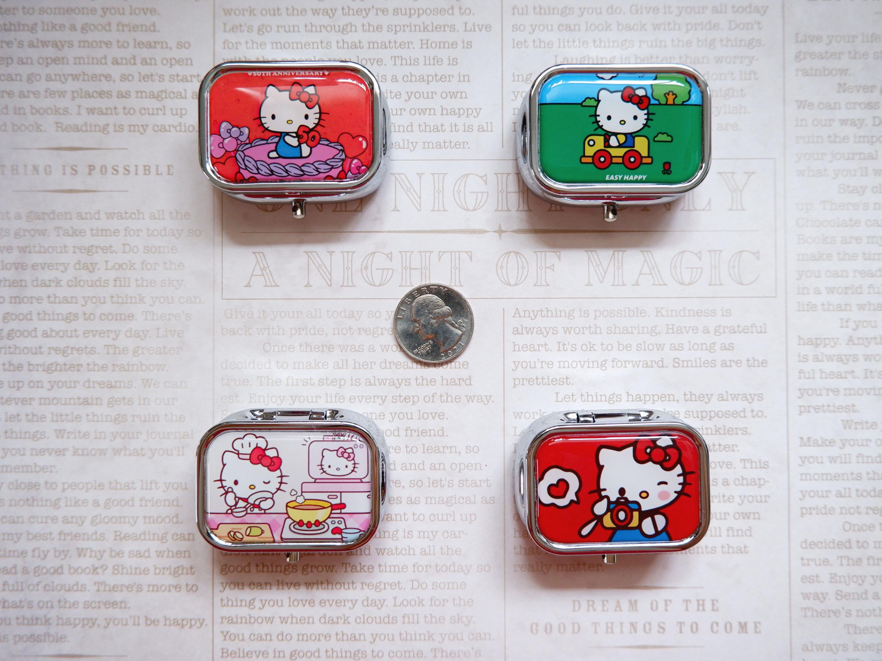 Hello Kitty/ Cute Mini Storage Case/ Pill Case or Accessory Containers ...