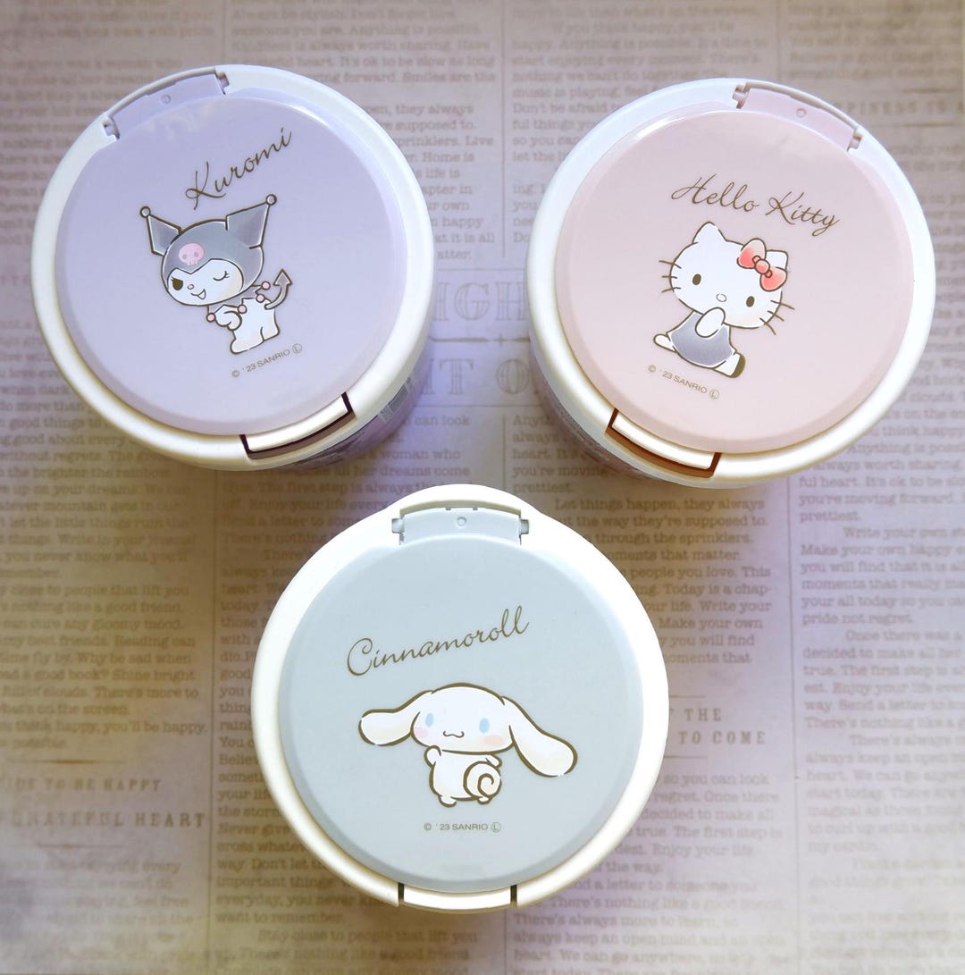 Sanrio Push Case for Cotton Swab/ Hello Kitty/ Kuromi / Cinnamoroll ...