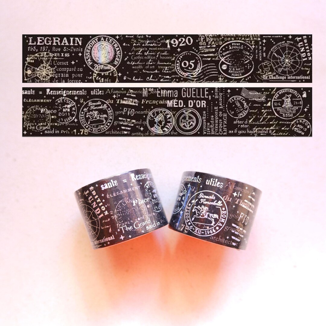 Vintage Map Old Letterhead Masking Tape /CA Shipping - Etsy