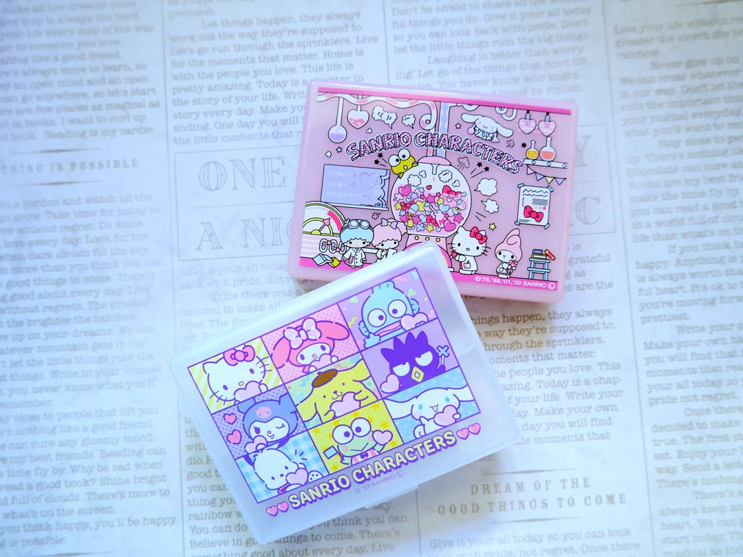 Official Sanrio Mini Storage Box, Adjustable Compartments - Etsy