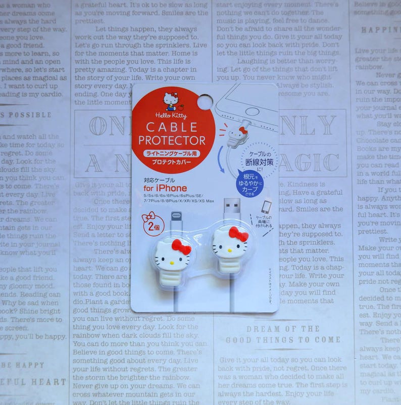 Official Sanrio Cable Protector for Iphone/ Holle Kitty/ My Melody ...