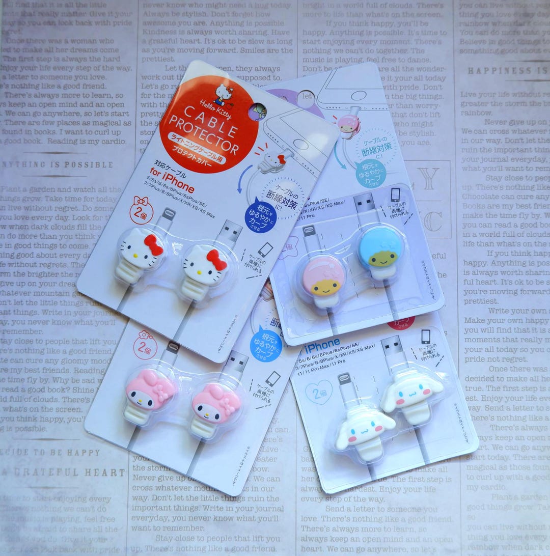Official Sanrio Cable Protector for Iphone/ Holle Kitty/ My Melody ...