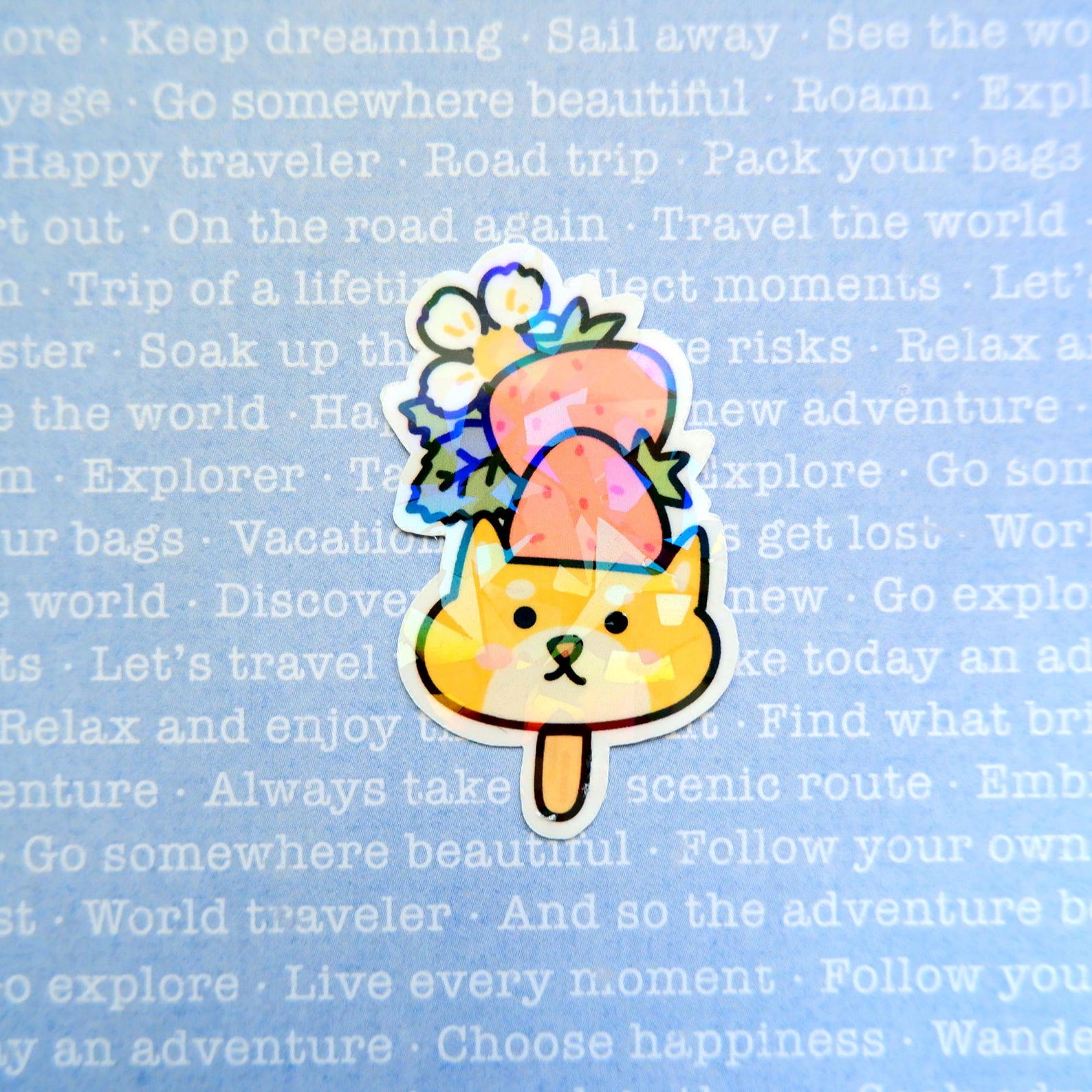 Handmade Stickers/ Cute Animal Tanghulu Stickers/ Own Design Stickers ...
