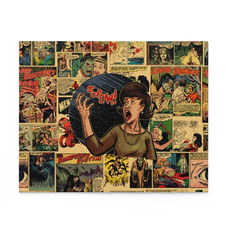 ASL Scream Puzzle - Etsy