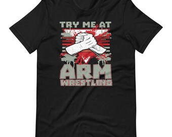 Armwrestling T Shirt - Etsy