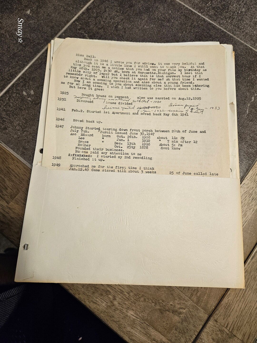 1970s Typed Letters - Etsy
