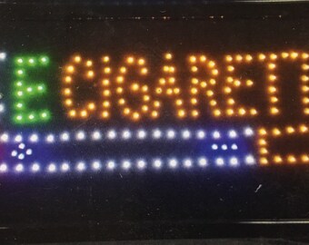 Led Cigarette Sign - Etsy