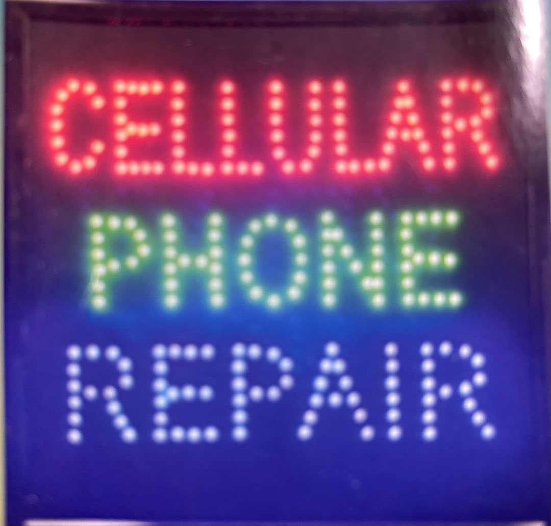 Cellular Phone Repair Led Sign Window Sign Business Sign Store Sign - Etsy