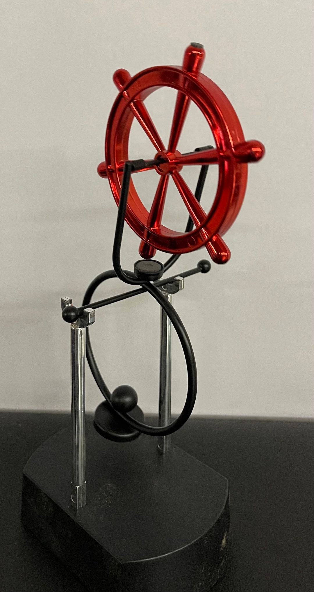 Promotional Kinetic Art Perpetual Motion Mobile Milk Way Wheel Office ...