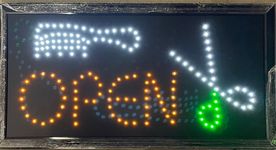 Open Led Sign,window Sign,store Sign - Etsy