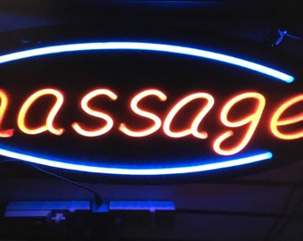 Massage Window Sign - Etsy