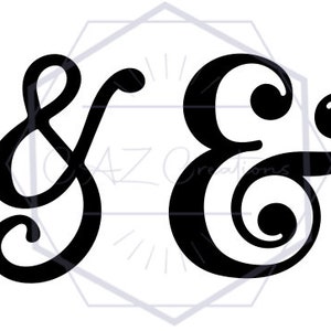 Ampersand - Etsy