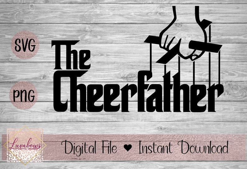 The Cheer Father Cheer Dad Design SVG PNG Digital Files - Etsy UK