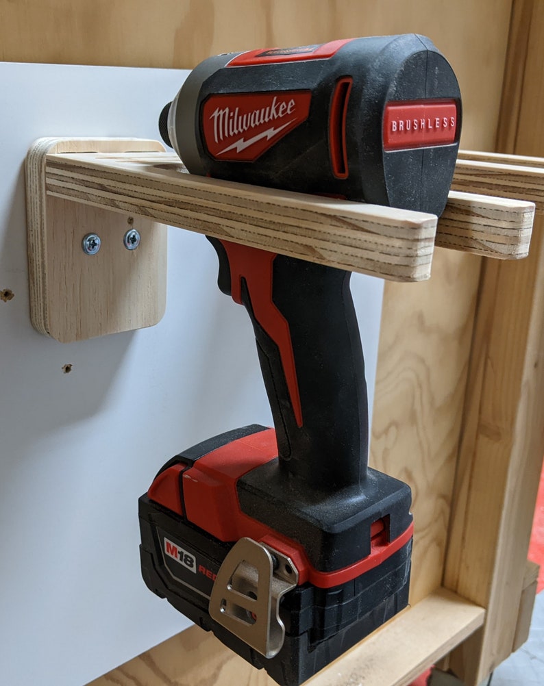 DIGITAL CNC FILES - Tool Wall Hanger, Tool Wall Mount, Power Tool ...