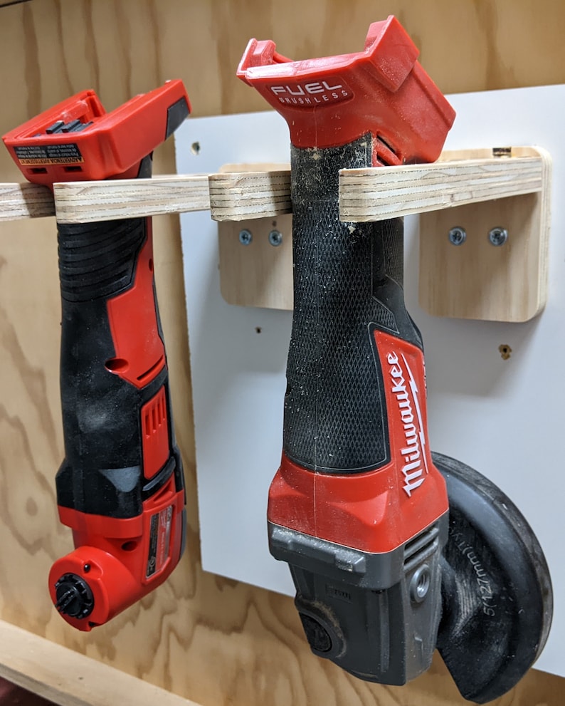 DIGITAL CNC FILES - Tool Wall Hanger, Tool Wall Mount, Power Tool ...