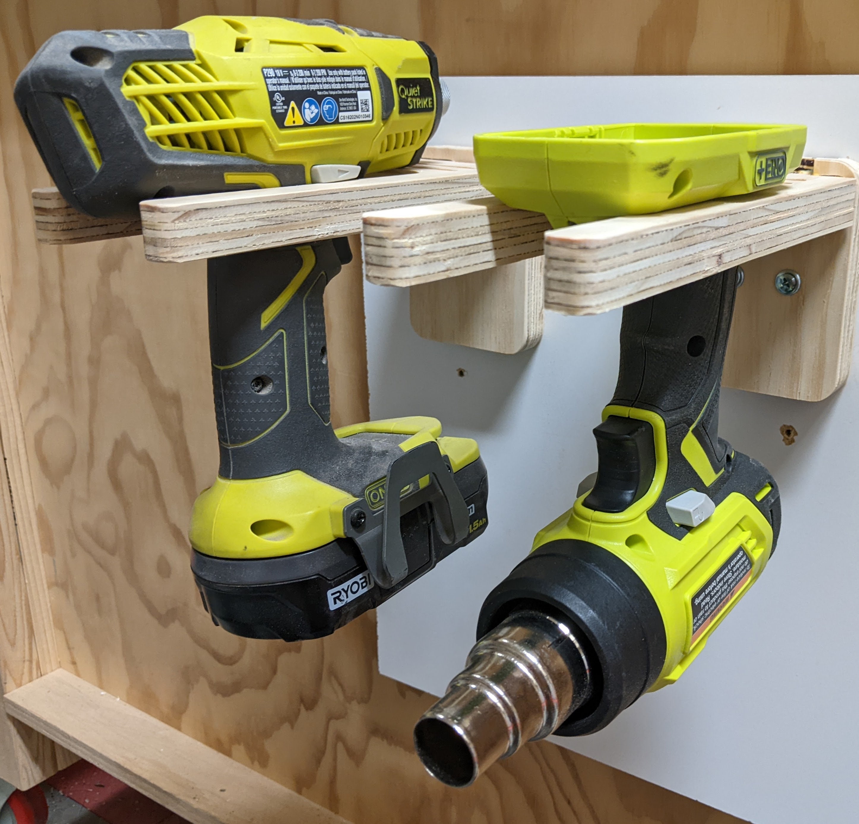 DIGITAL CNC FILES Tool Wall Hanger, Tool Wall Mount, Power Tool Hanger ...