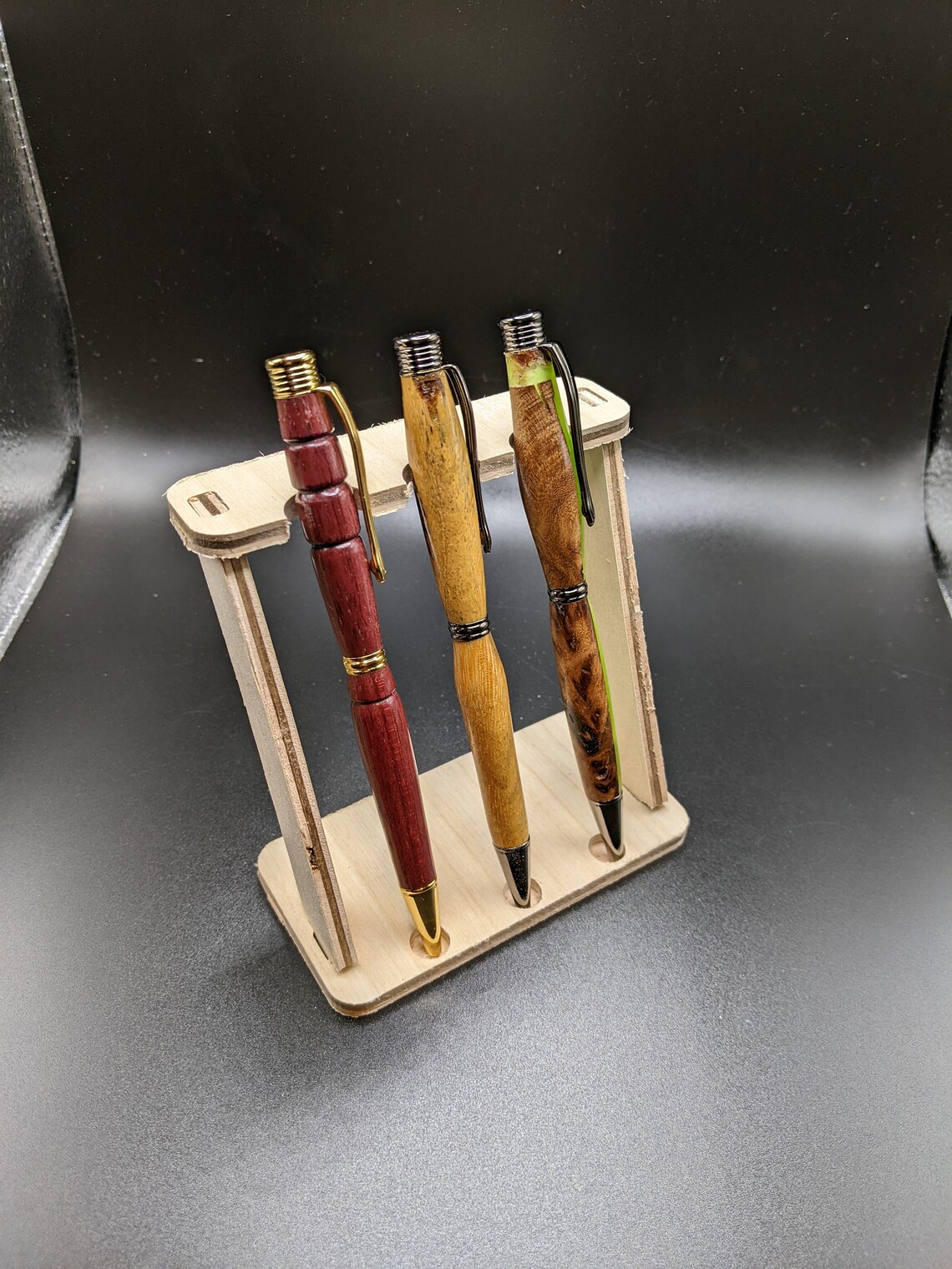 Pen Display Stand Woodworking Pen Turner Display Stand Pen - Etsy