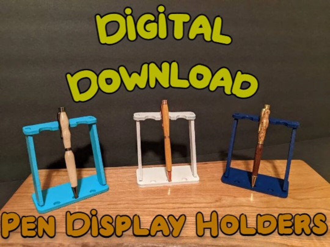 Pen Display Stand, Woodworking Pen Turner Display Stand, Pen Holder ...