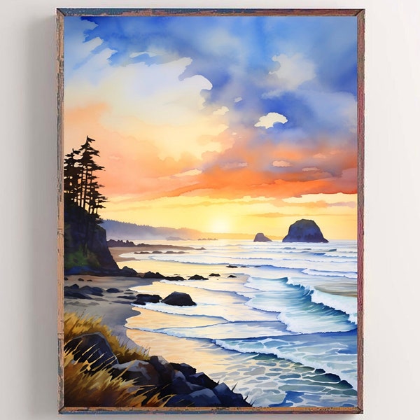 Oregon Coast Art - Etsy