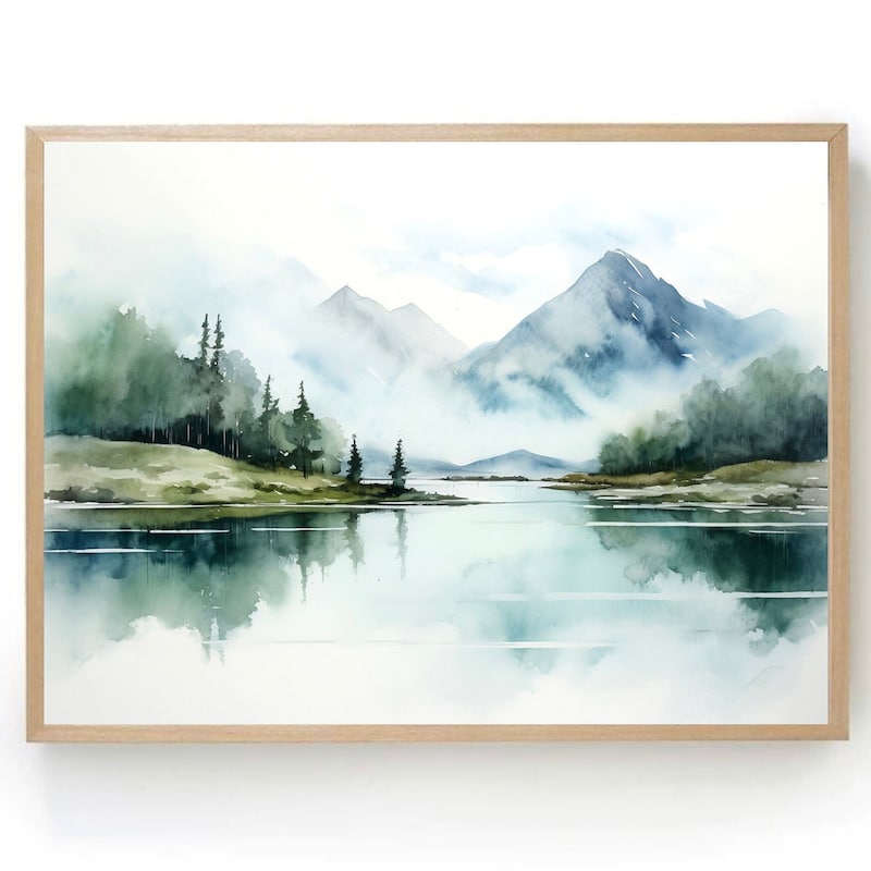 Reflections Painting - Etsy