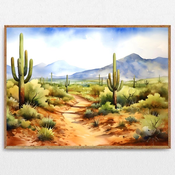 Arizona Watercolor - Etsy