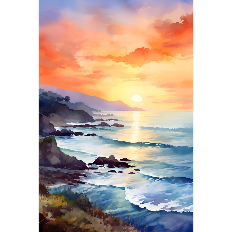 California Sunset - Etsy