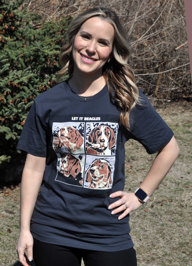 Beatles T-shirt Beagles Pet T Shirt 60s Album Cover Dog - Etsy