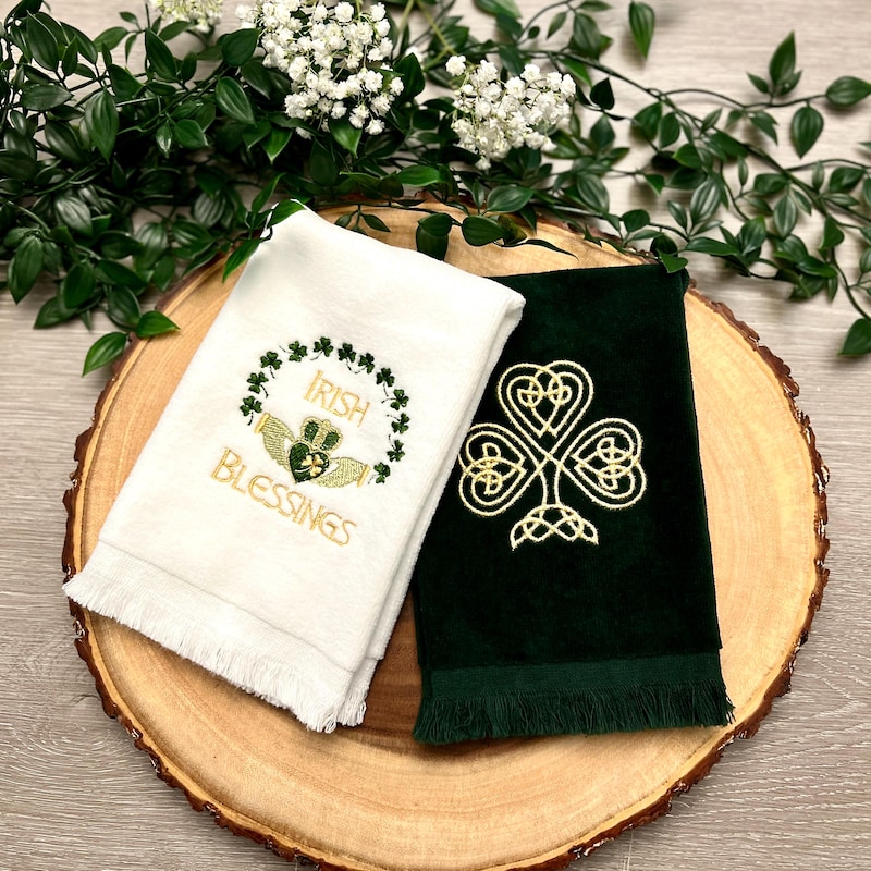 Embroidered Shamrock - Etsy