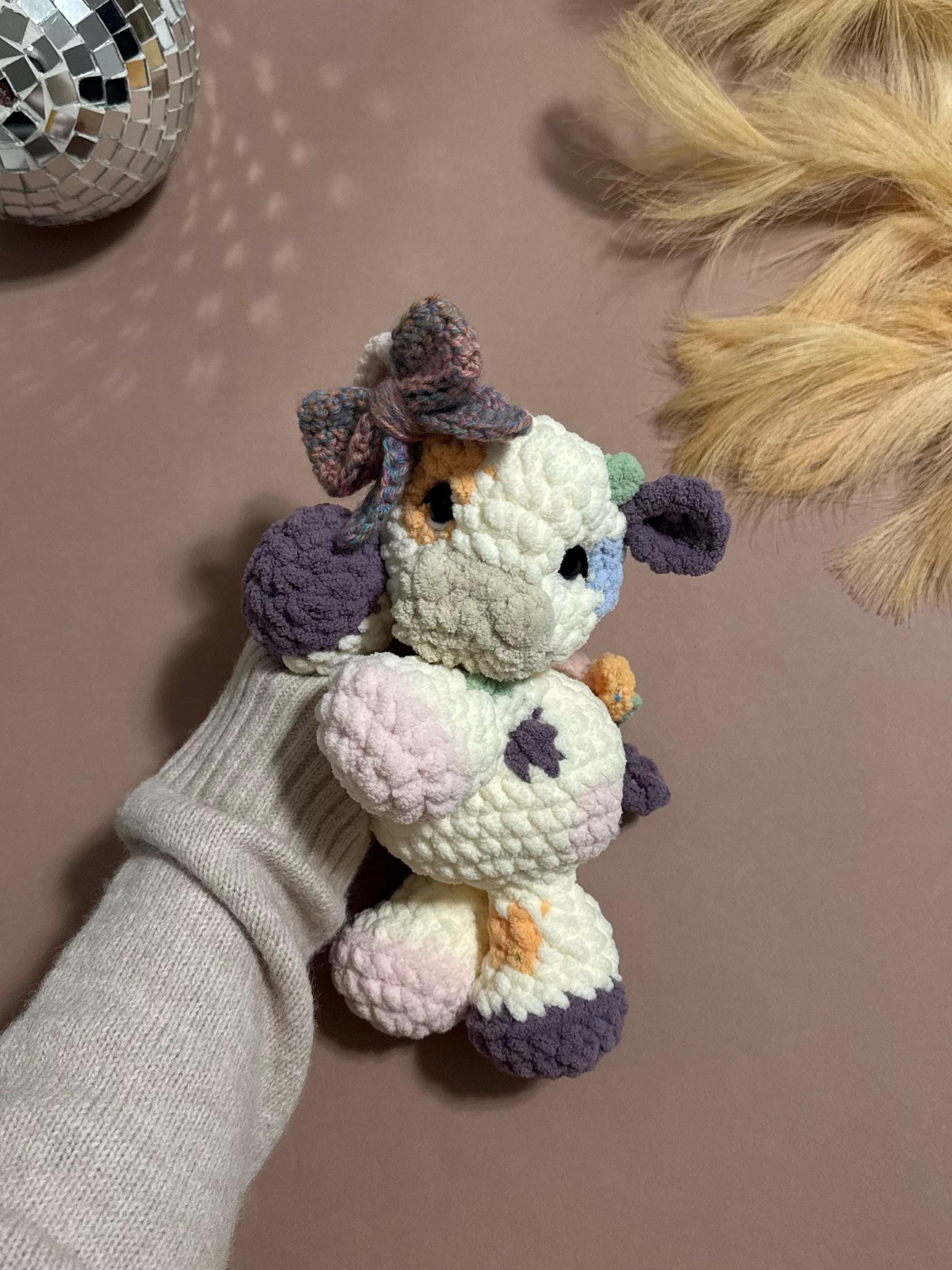 Opal the Cow Pattern | LOW SEW Crochet Pattern | Crochet Cow ...