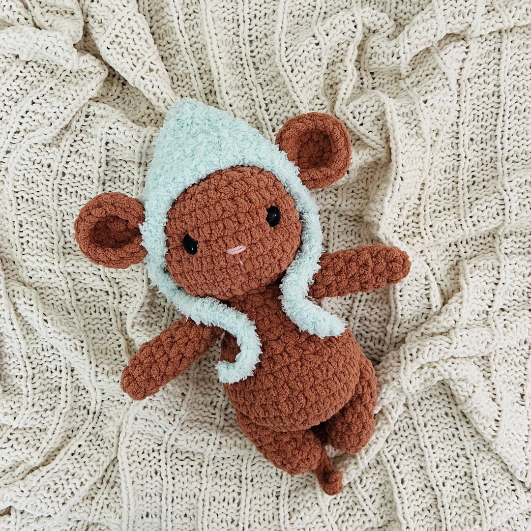 Sienna Nibble the Mouse Crochet Plushie - Etsy