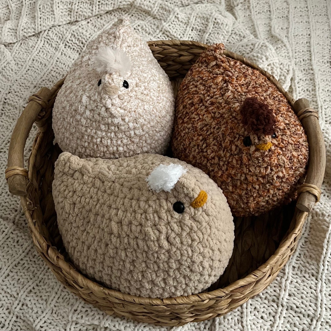 Mama Mabel Crochet Chicken - Etsy