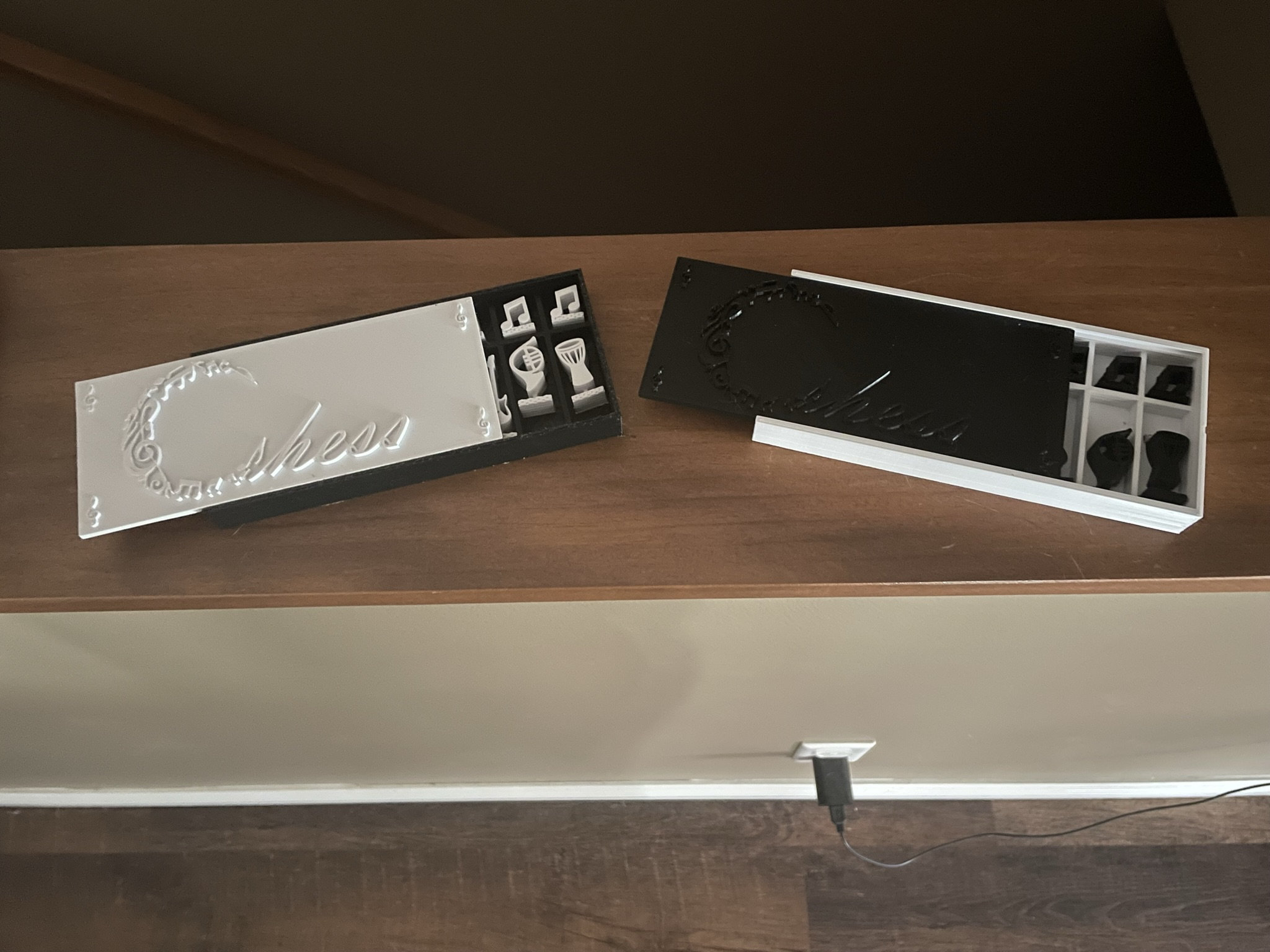 3D Printed Music Themed Chess Set - Etsy