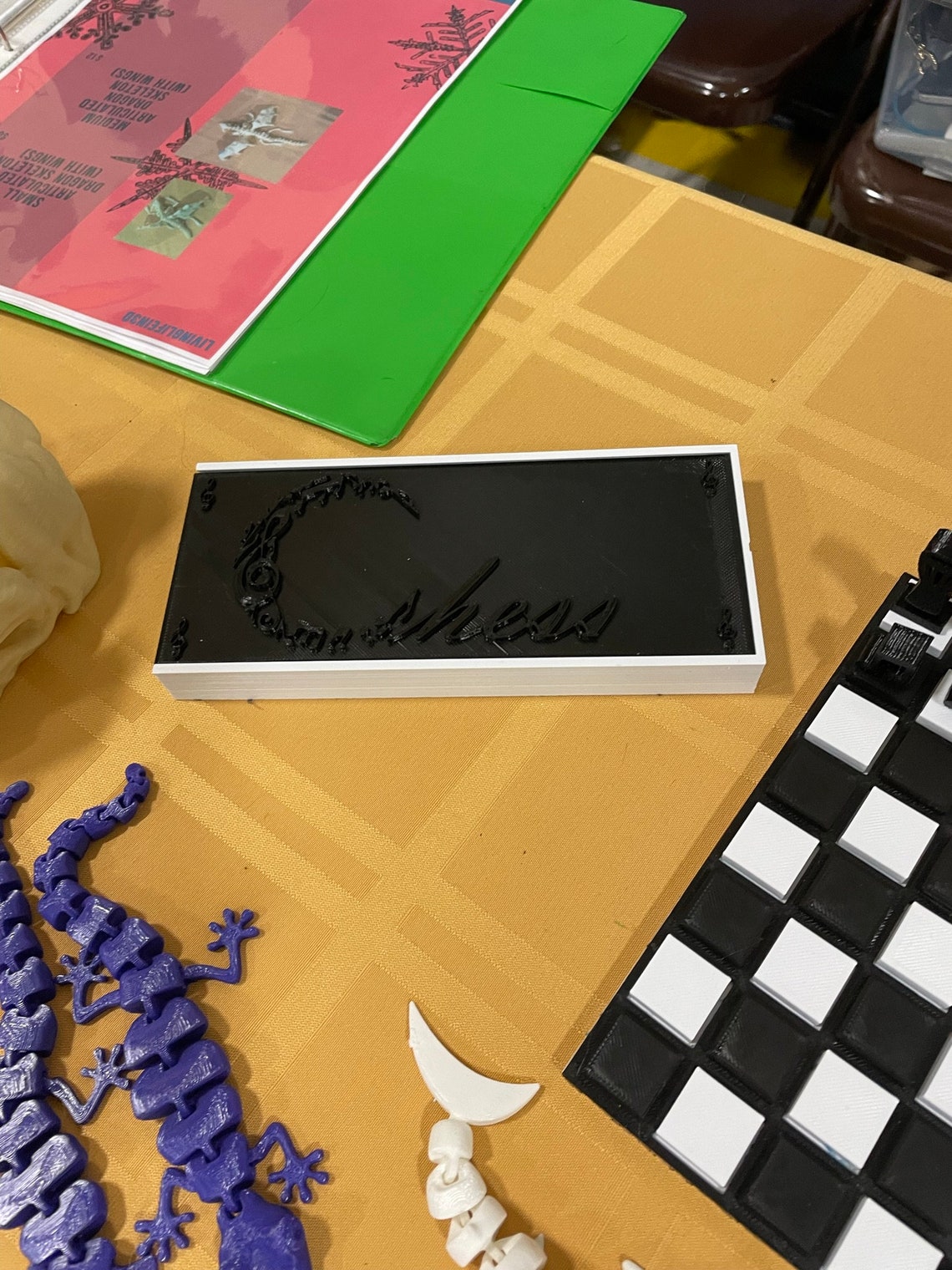 3D Printed Music Themed Chess Set - Etsy