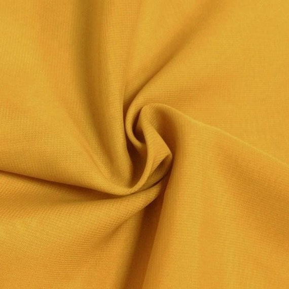 Mustard chiffon fabric store