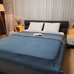 Turkish Bedspread, Bed Cover,picnic Blanket, Beach Throw, 79"x102 ...