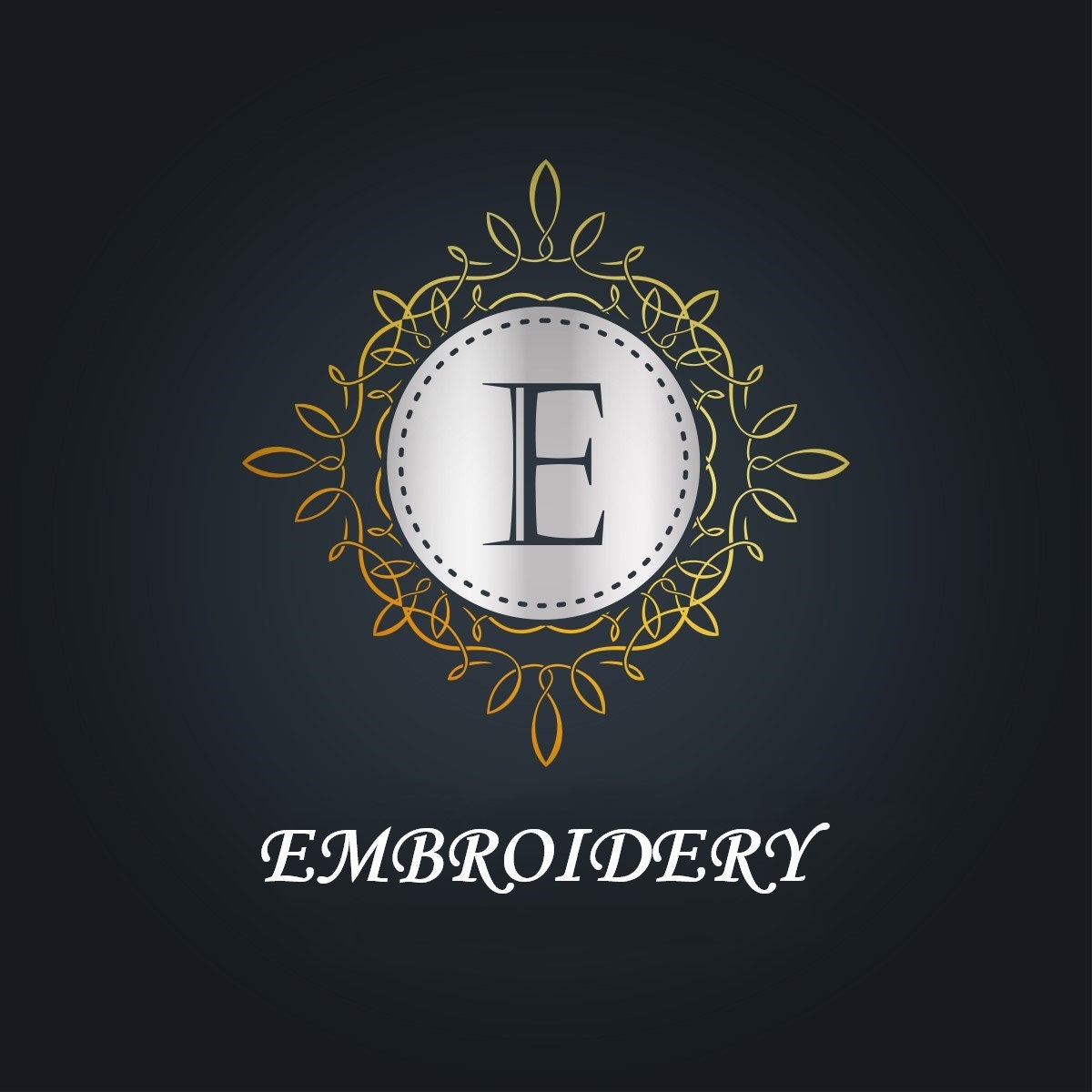 Embroidery Personalization Monogram Listing for - Etsy