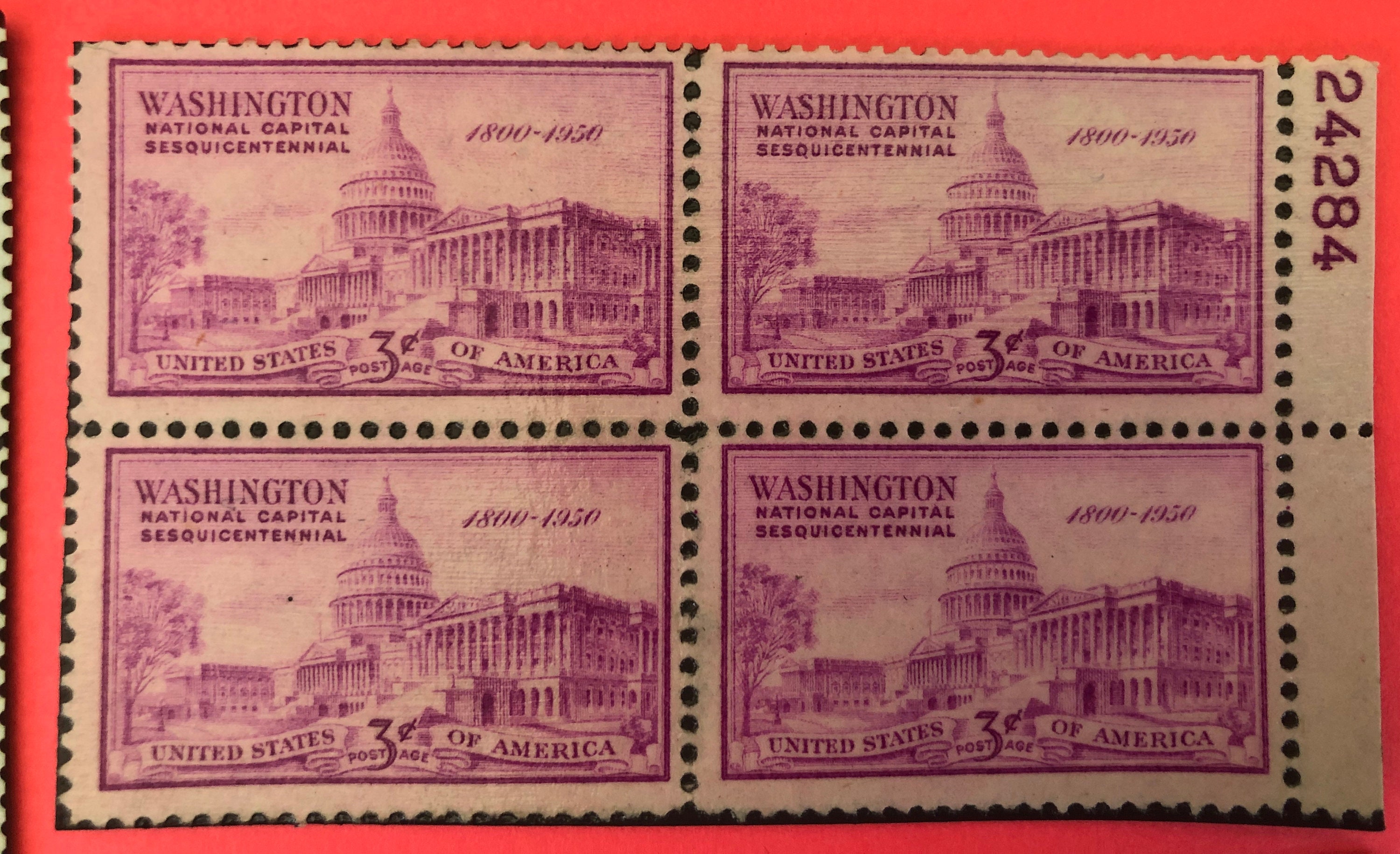 1950 3c National Capital Stamp Magnet - Etsy