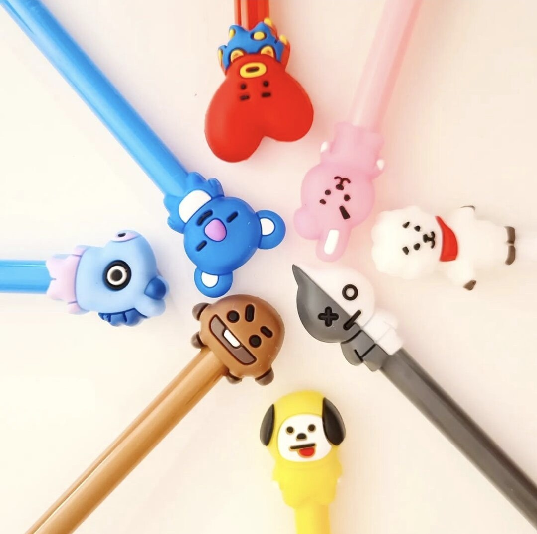 K-pop Bts Bt21 Gel Pen Armyrm, Jin, Suga, Jhope, Jimin, V, Jung Kook - Etsy