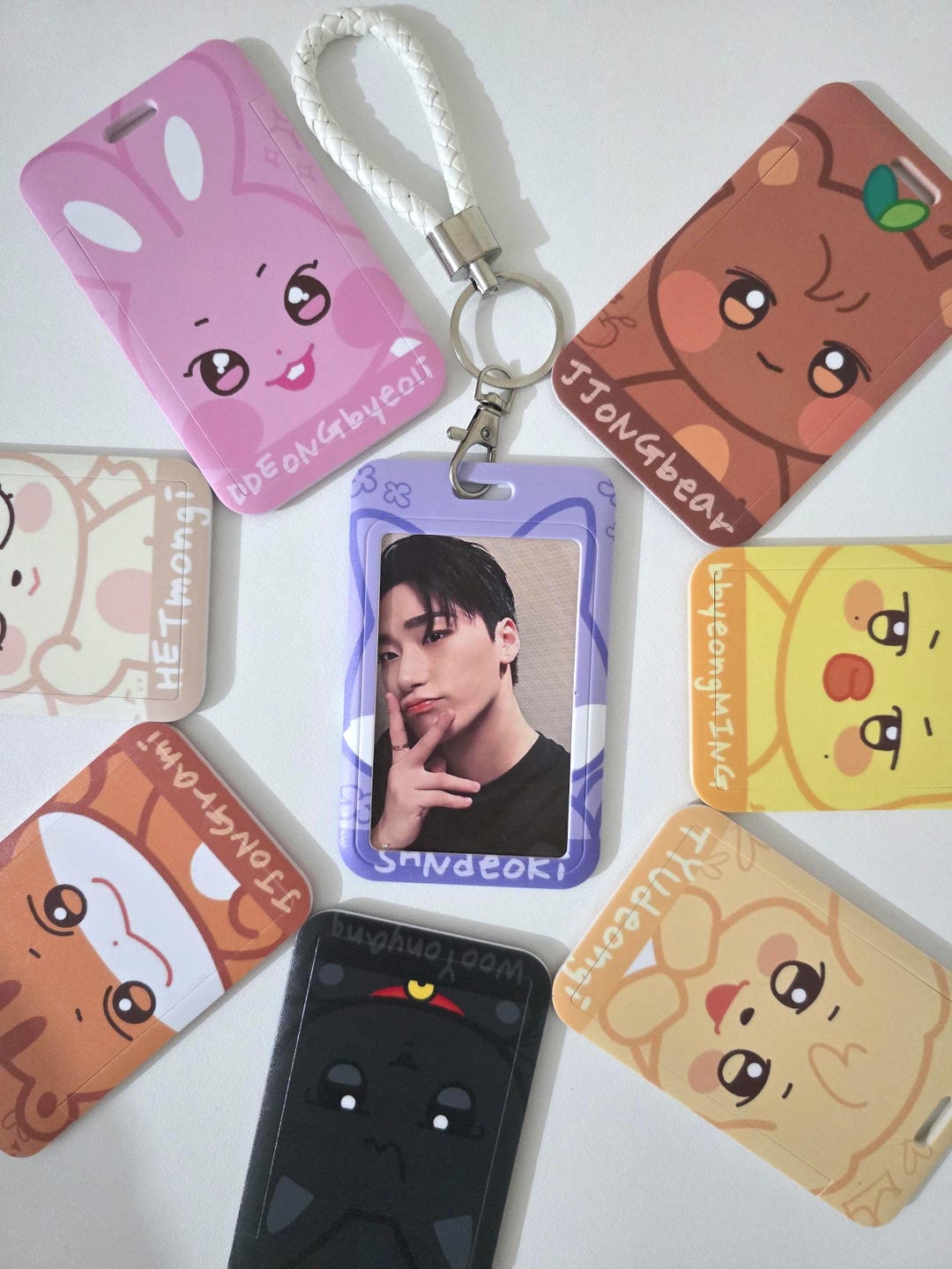 Kpop ATEEZ Photoholder Keychain Aniteez - Etsy UK