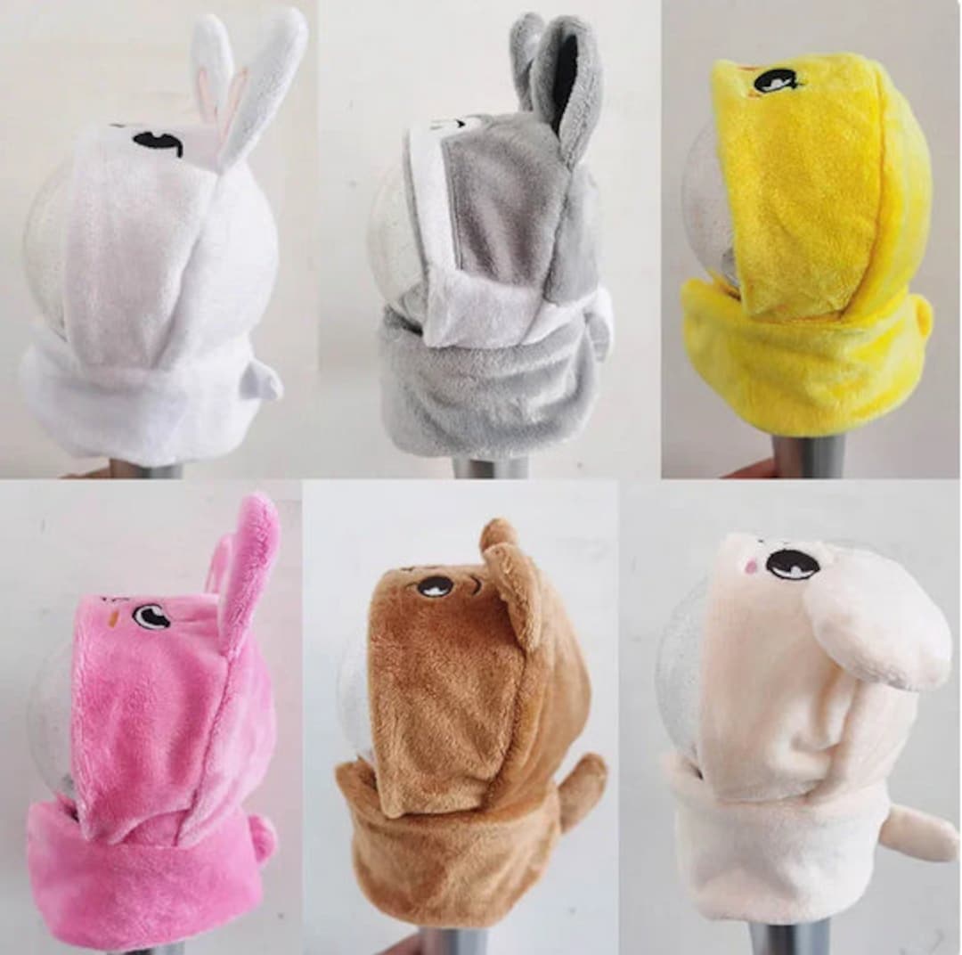 Kpop Stray Kids Skzoo Lightstick Plush Cover Plush Lamp Protective ...