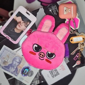 K-pop Stray Kids Skzoo Photocard Holder Keychain Rabbit Husky Chicken ...