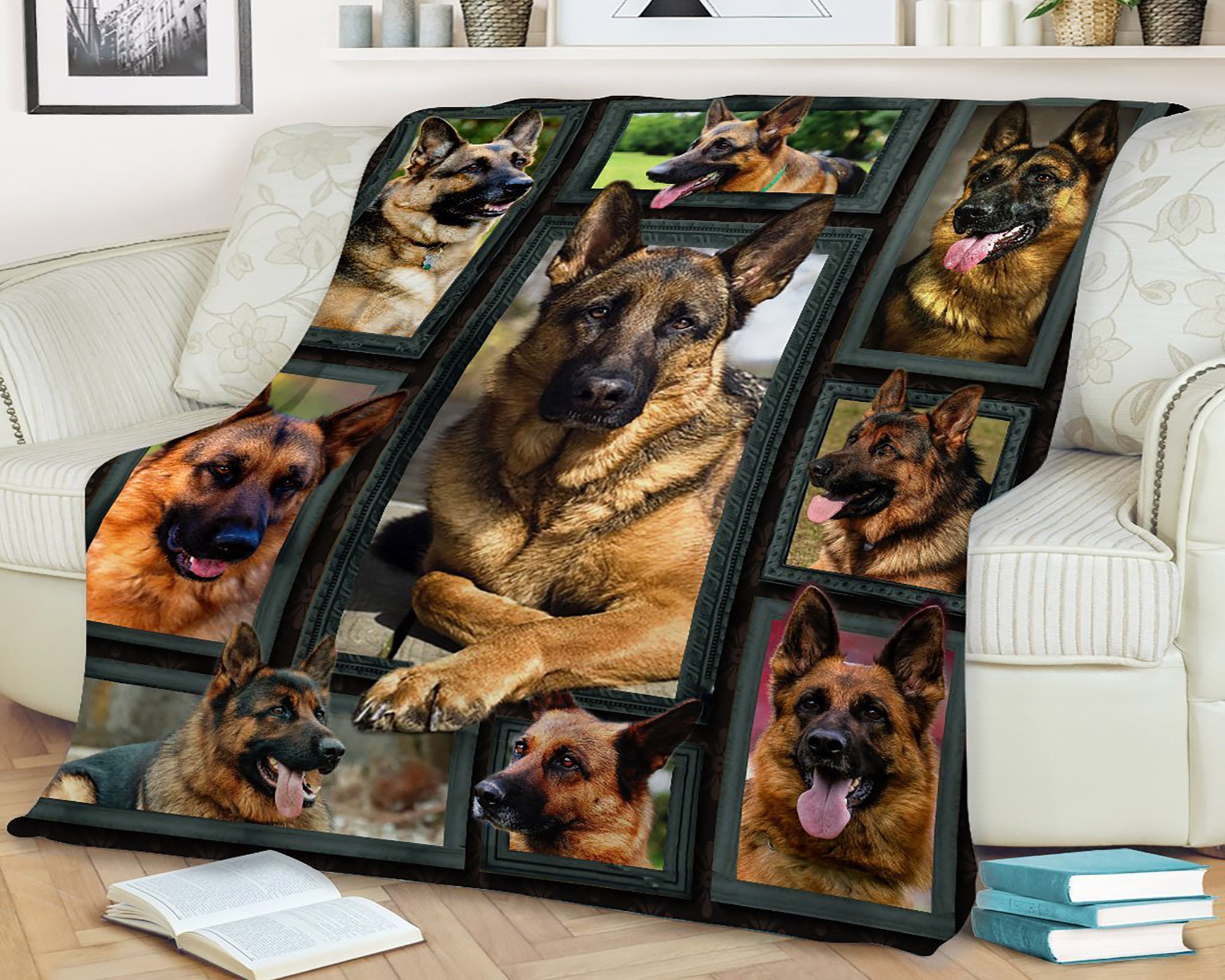 German Shepherd Dog Quilt - Etsy