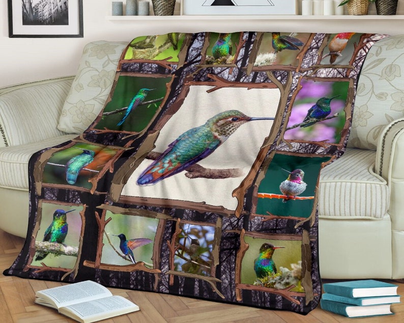 Hummingbird Blanket - Etsy