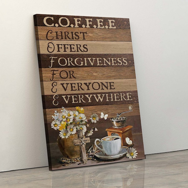 Coffee Christ Sign - Etsy