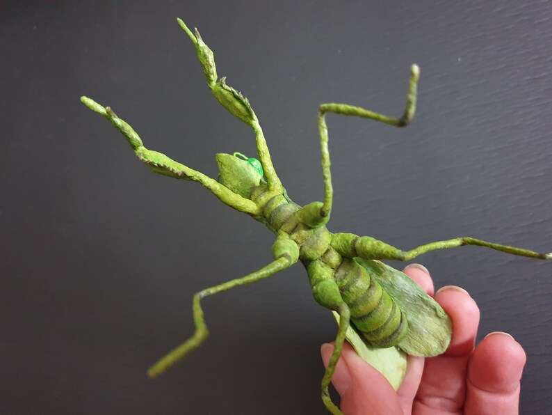 Praying Mantis Figurine, Bug Insect Decoration - Etsy