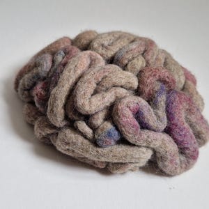 Human Brain Sculpture of Textile, Collectible Art Gifts for Doctors and ...