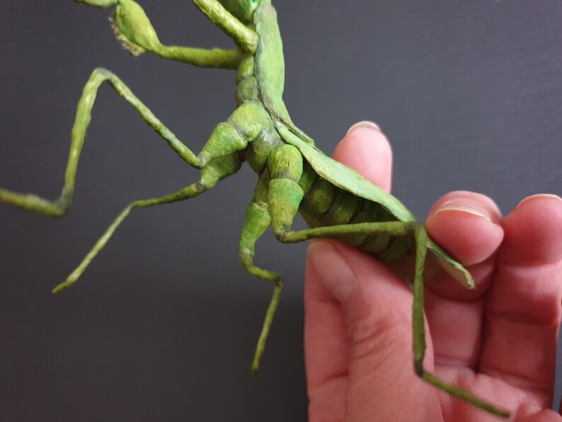 Praying Mantis Figurine, Bug Insect Decoration - Etsy