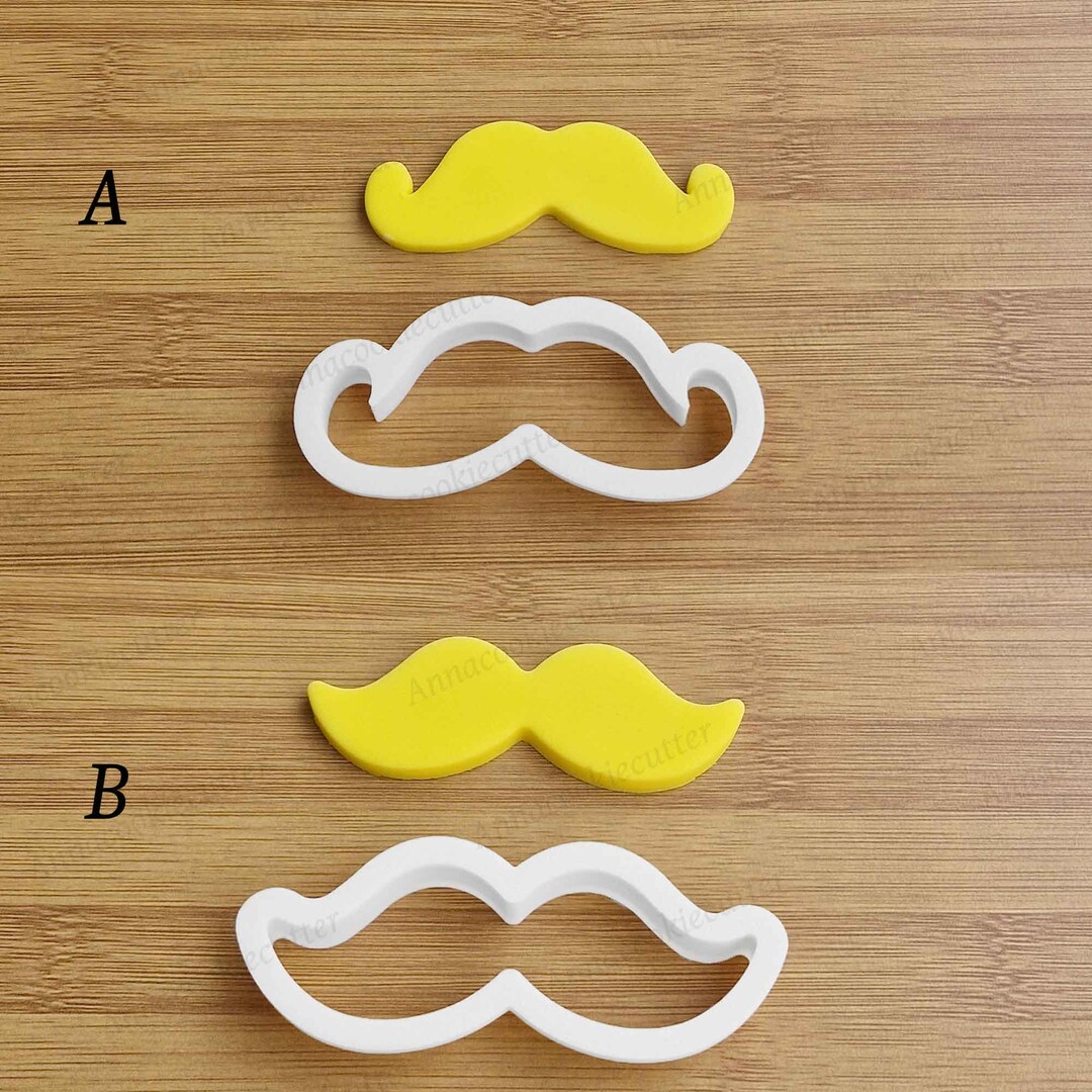 Mustache Father's Day Cookie Cutter Gift for Him Cookie Cutters - Etsy